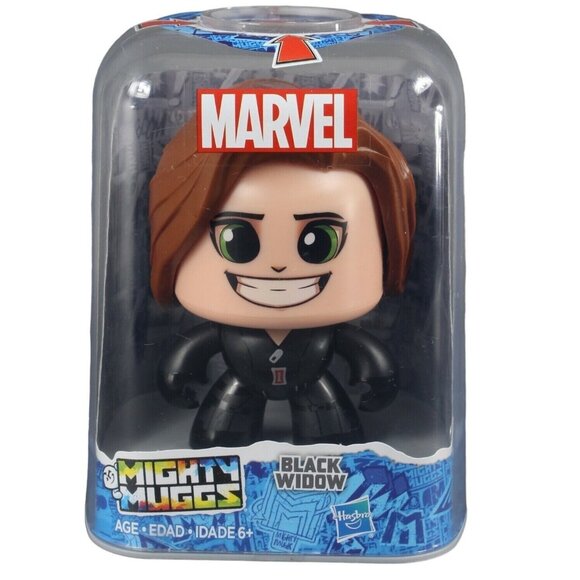 Hasbro | Toys | Hasbro Marvel 5 Black Widow Mighty Muggs Figure ...